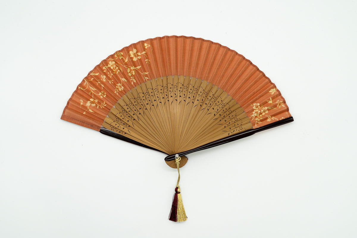 Sara (1334S) [FOLDING FAN CASE INCLUDED, in a luxury paulownia box]ケース ...